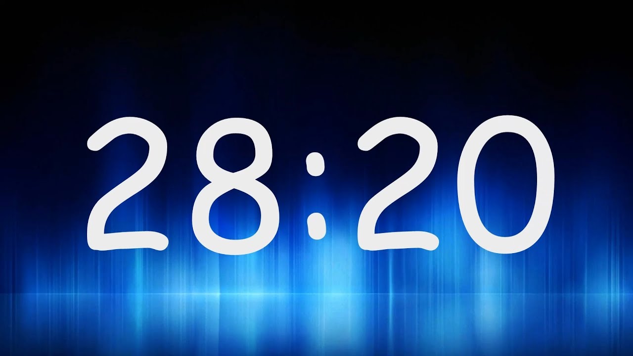 28:20 Minutes Timer / Countdown from 28min 20sec - YouTube