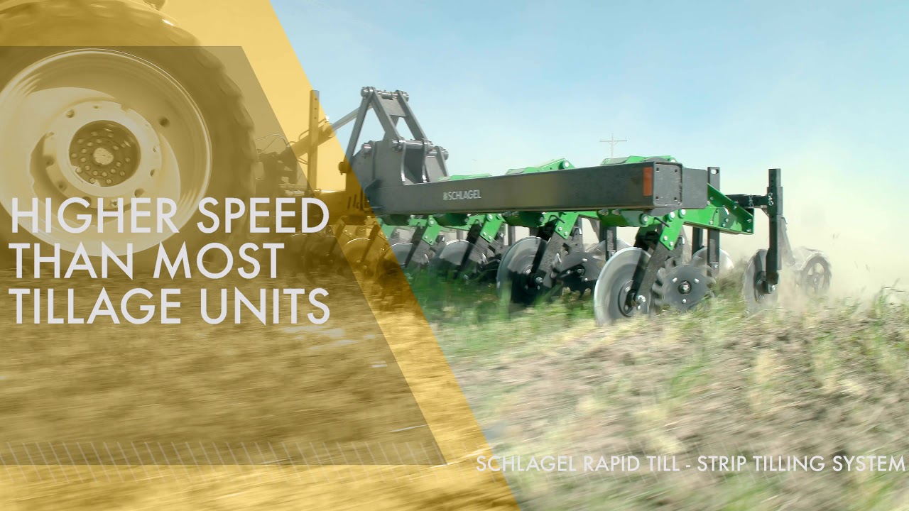 Schlagel Rapid Till Strip Tilling System - YouTube