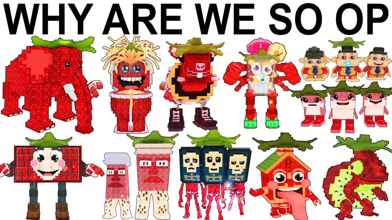 New Steal a Brainrot STRAWBERRY MUTATION Meets ALL Secret… (Meme) - YouTube