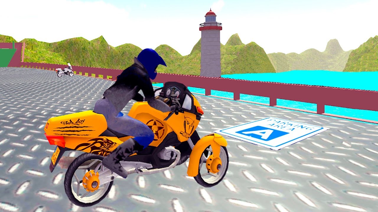 Motorsport Bike Offtrack Parking 2018 - Gameplay Android game - Bike parking game - YouTube