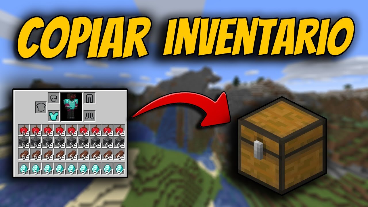 Como Copiar el inventario de un jugador a un cofre - Comandos para ...