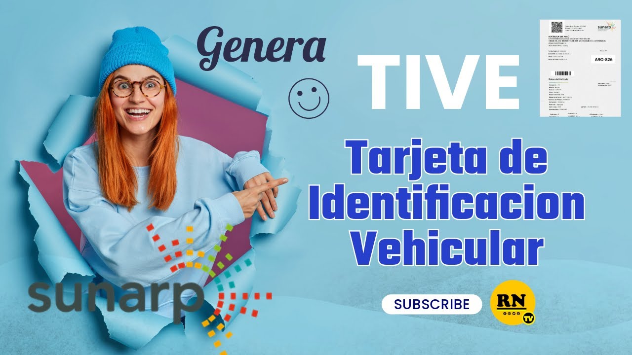 COMO DESCARGAR EL TIVE - TARJETA DE IDENTIFICACION VEHICULAR ...