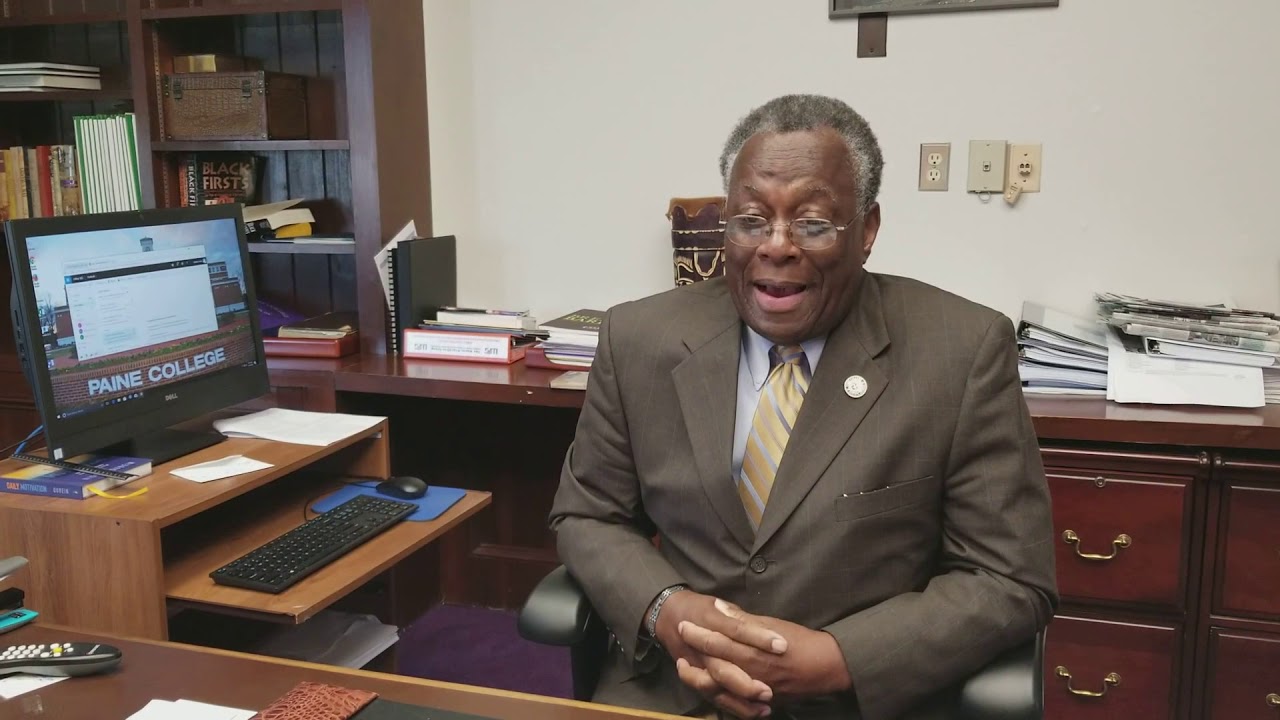 MLK Memories: Dr. Jerry Hardee, president of Paine College - YouTube
