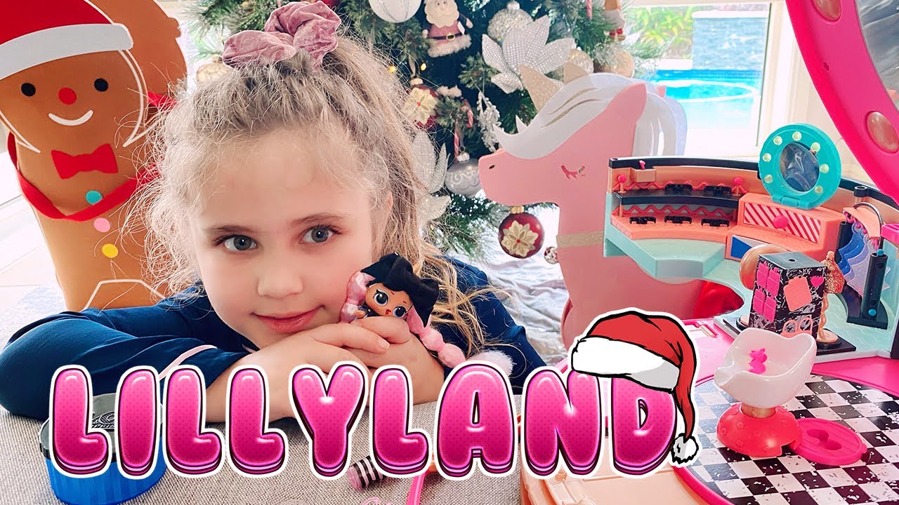 Lol Surprise Hair Salon Playset Unboxing with Lilly - YouTube