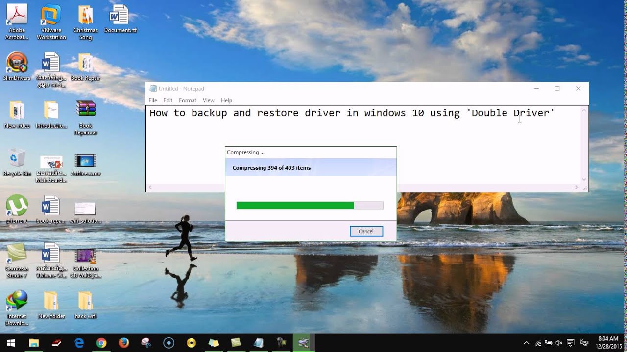 Windows 10| How to Backup and Restore Driver windows using Double ...