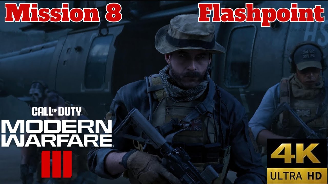 Call of Duty Modern Warfare 3 - Mission 8 "Flashpoint" Gameplay Walkthrough - YouTube
