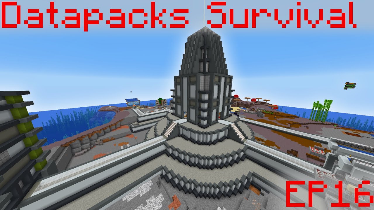 MASSIVE Base Progress! WASD Minecraft Datapack Survival Ep 16 - YouTube