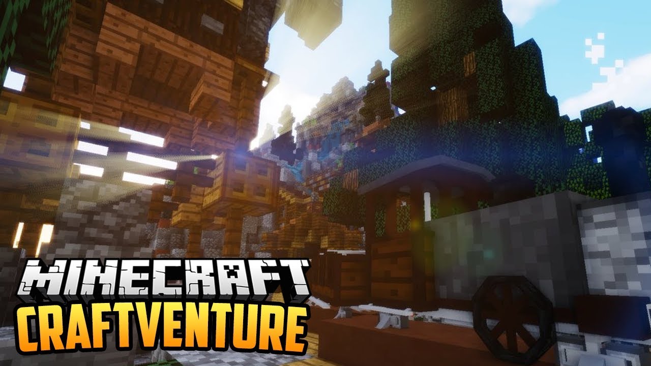 Minecraft Pretpark - Craftventure [EXTRA LANG!] - YouTube