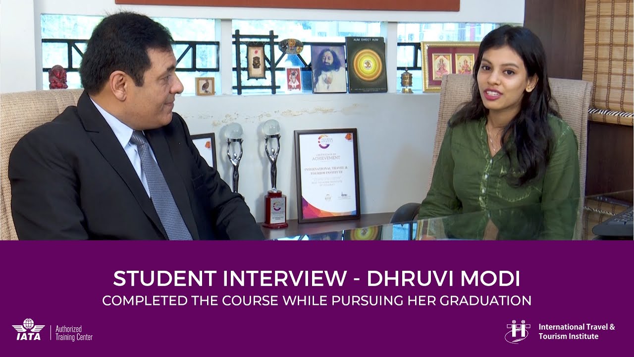 Ajay Sir in conversation with Dhruvi Modi, Alumni, ITTI - YouTube