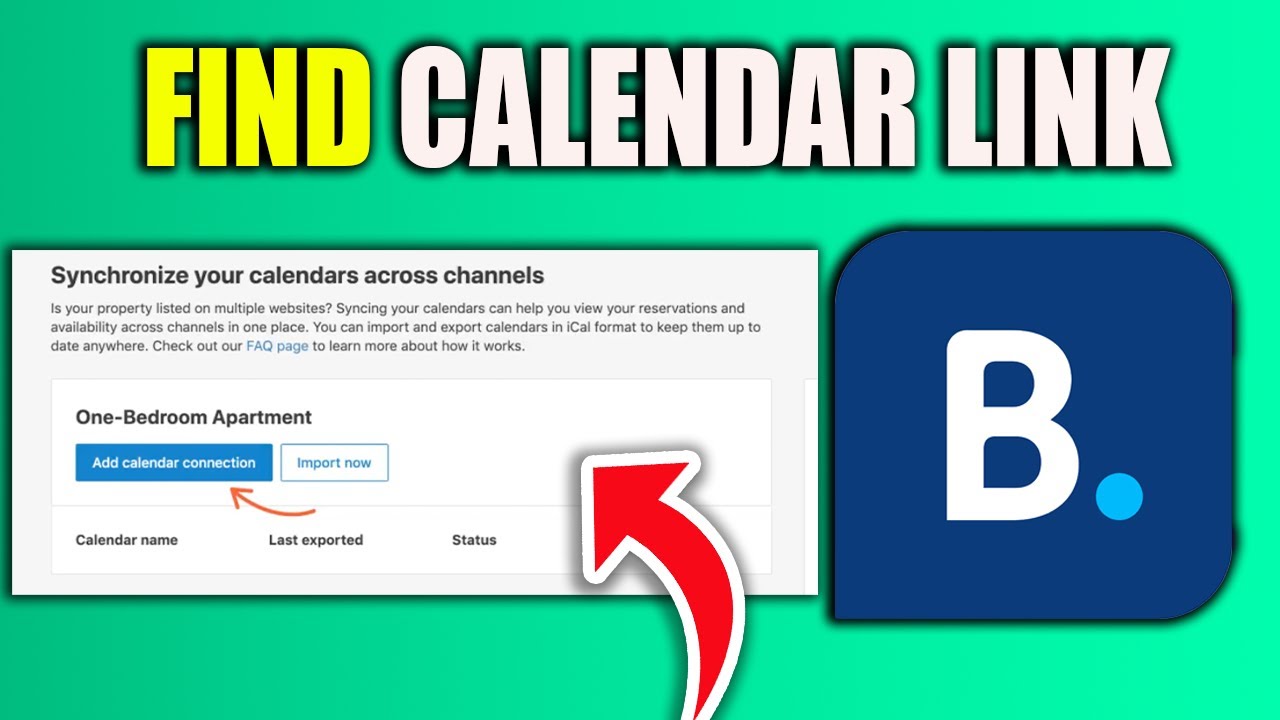 How To Find Your Booking Com Calendar Link (Step By Step Guide) - YouTube