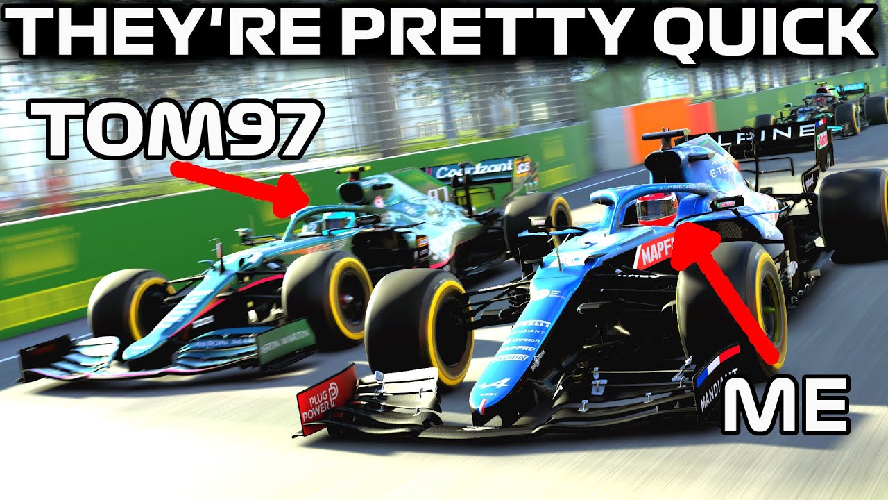 Assetto Corsa Fanboy Races BIG YouTubers on F1 2021 - YouTube