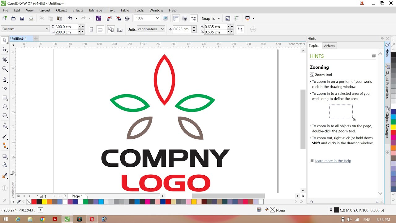 ROSE COMPNY LOGO HOW TO CREAT - YouTube