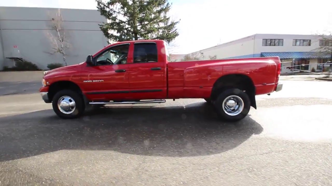 2005 Dodge Ram 3500 SLT Dually | Flame Red Clearcoat | 5G731106 ...