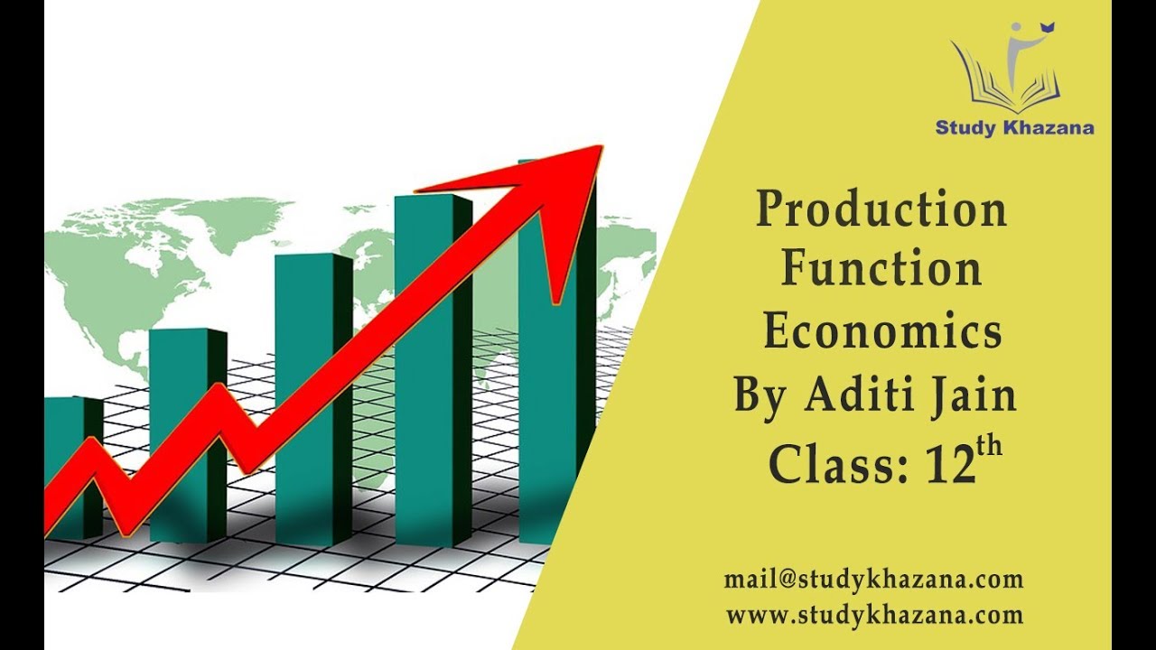 Production Function - Class12th | Economics | Aditi Jain | Video ...