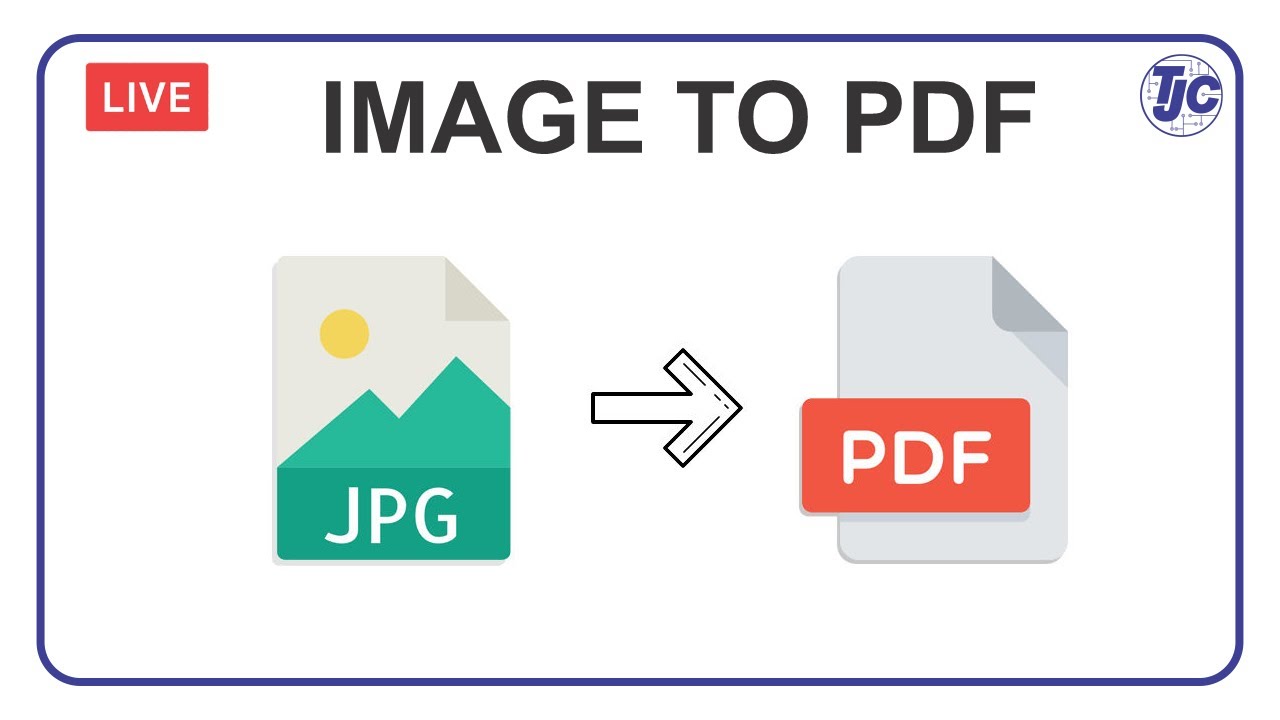 🔴How To Convert Images to an PDF | Live - YouTube