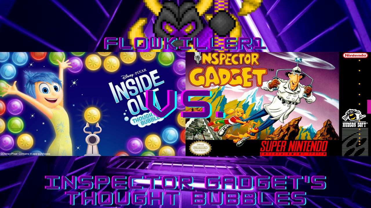 Inside Out/Inspector Gadget Mix: Inspector Gadget's Thought Bubbles ...