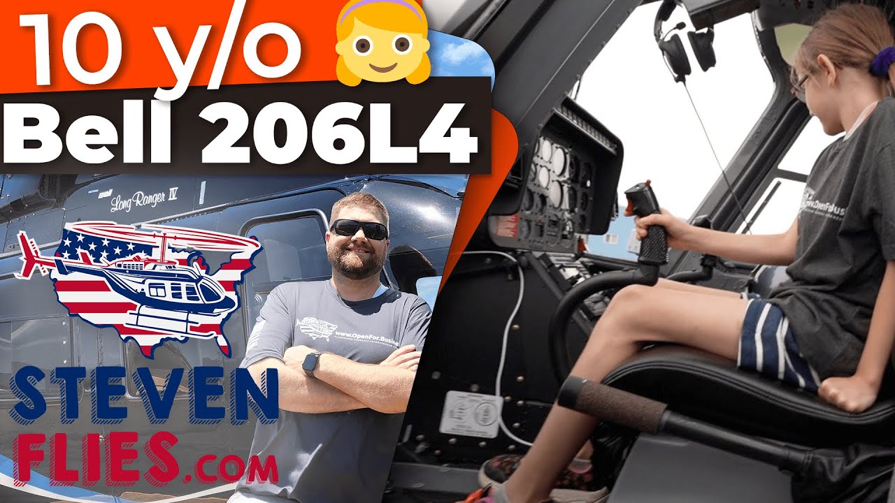 10 Year Old Girl - Helicopter - Father Daughter First Helicopter ...