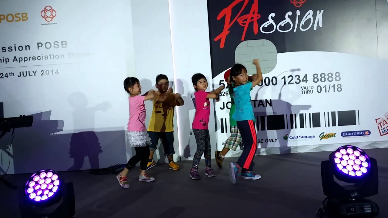 POSB Passion kids Zumba - YouTube