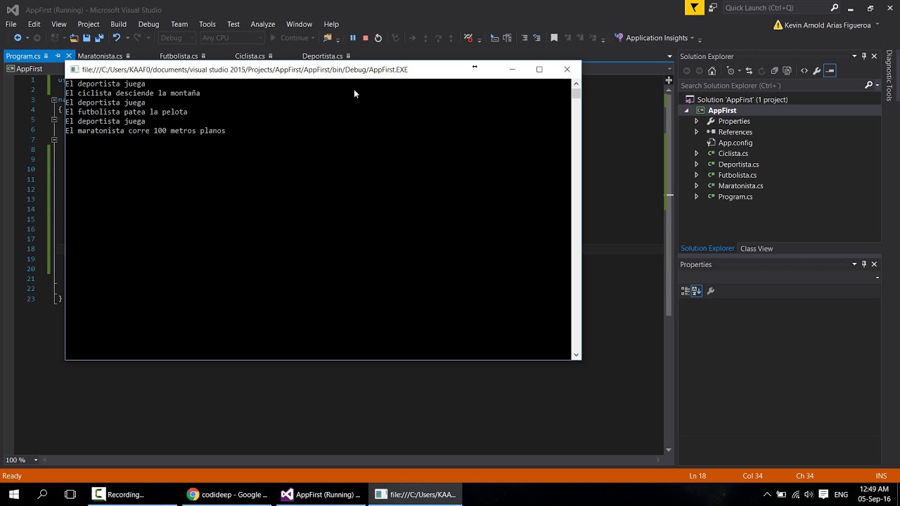 POO CON C#: 004-POLIMORFISMO - YouTube
