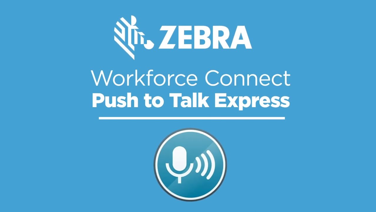Zebra Workforce Connect PTT Express - YouTube
