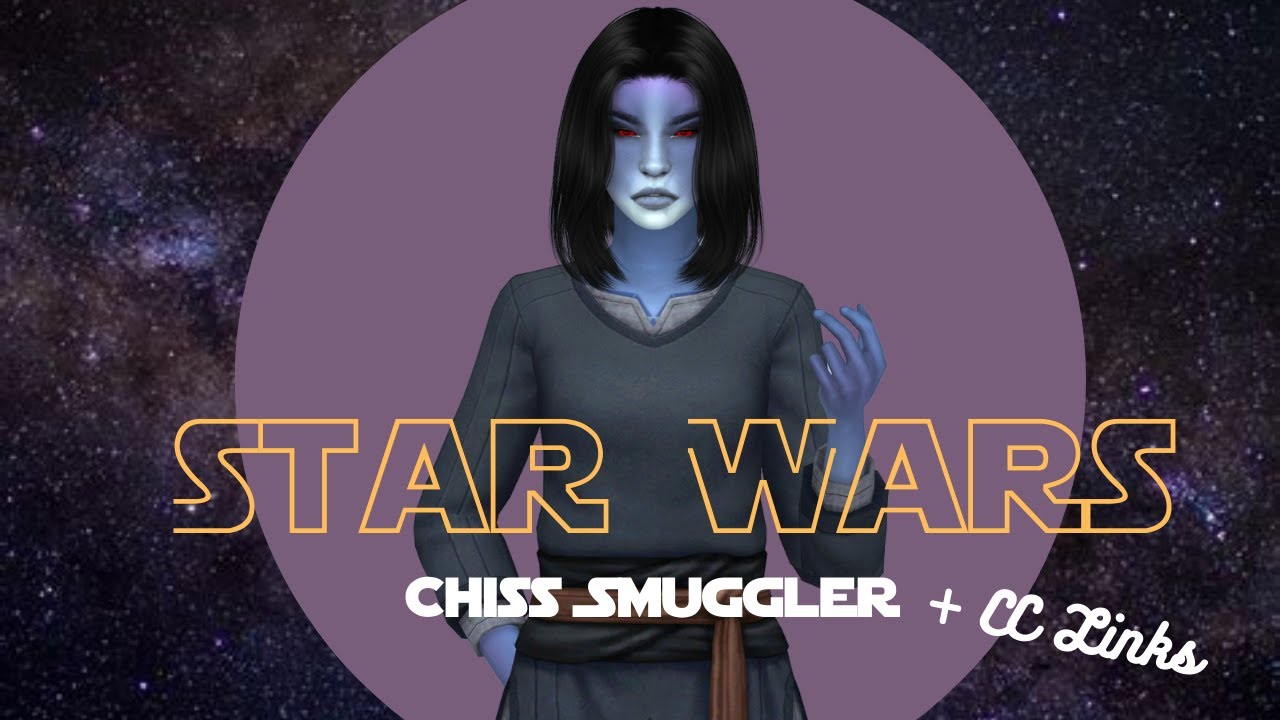 Sims 4 + CC Links| Star Wars Chiss - YouTube