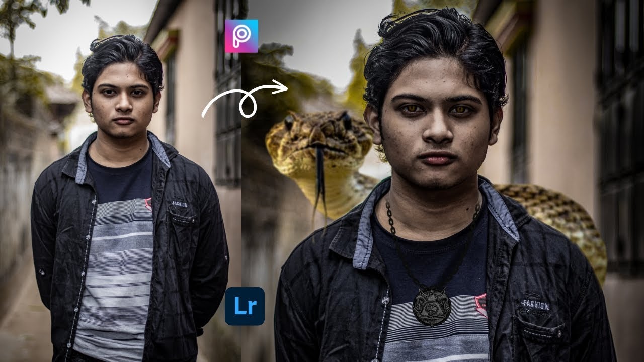 Snake Photo Editing || Naagin photo editing tutorial 2023 - YouTube