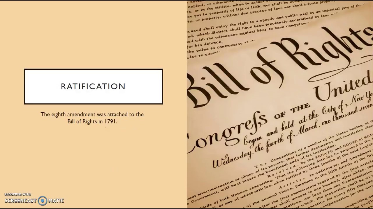 Amendment VIII Government Presentation - YouTube