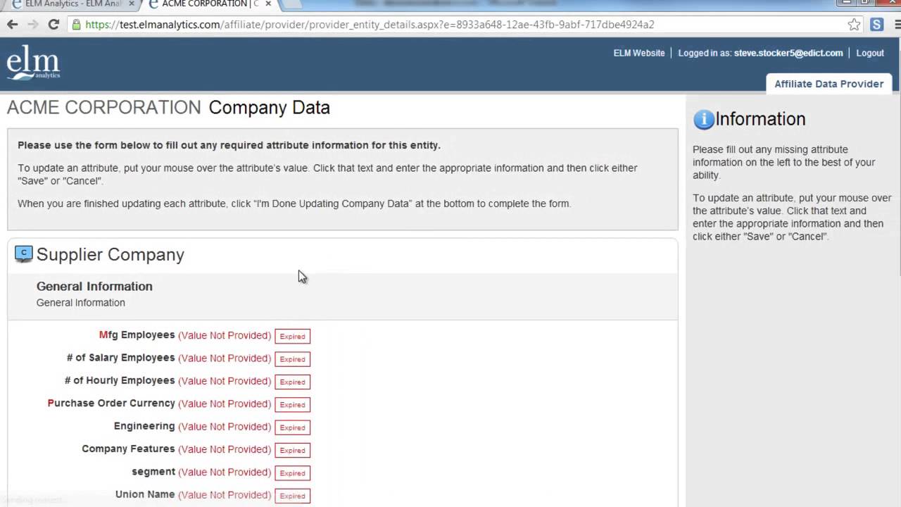 ELM Analytics - My Affiliates Management (2013) - YouTube