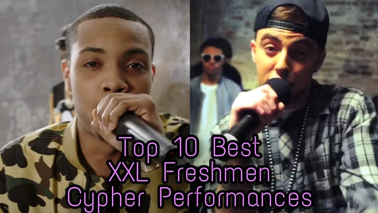 Top 10 Best XXL Freshman Cypher Performances Of All Time - YouTube