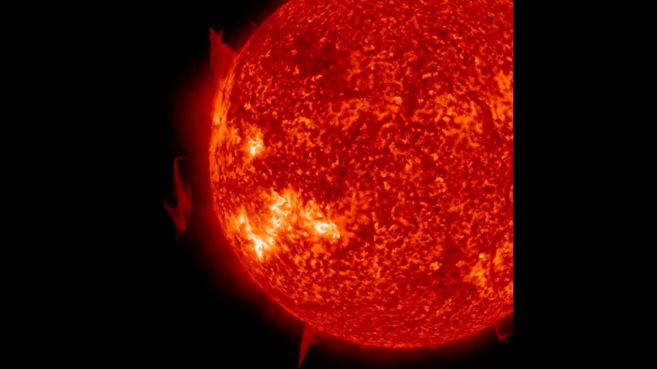 Plasma Swirls Above Sun's Surface For 36 Hours | Time-Lapse Video - YouTube