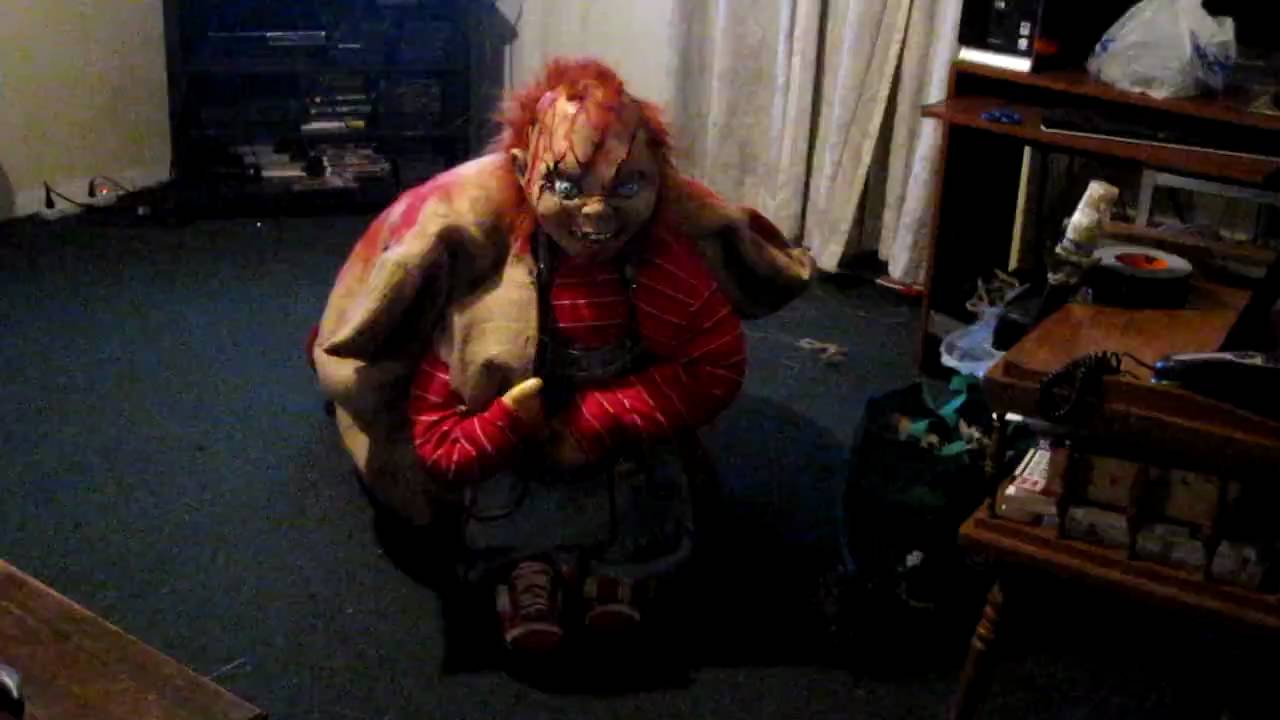 homemade chucky doll!!! - YouTube