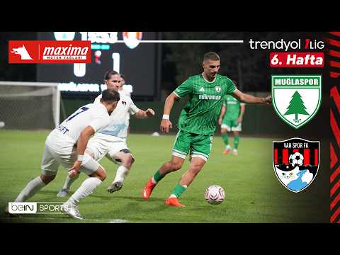 Muğlaspor - Vanspor FK | 6. Hafta Maç ÖZETİ | Trendyol 1. Lig - 2026/27