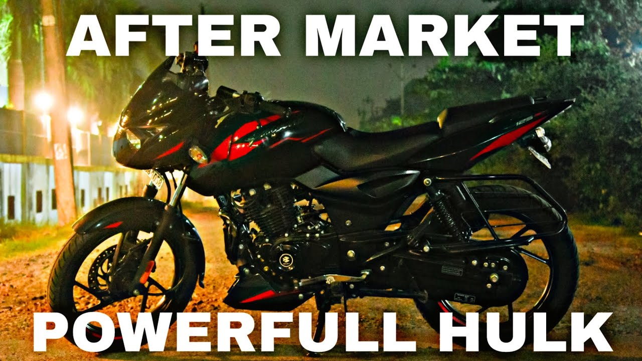 Bjaj Pulsar 125 modification || Exhaust change - YouTube