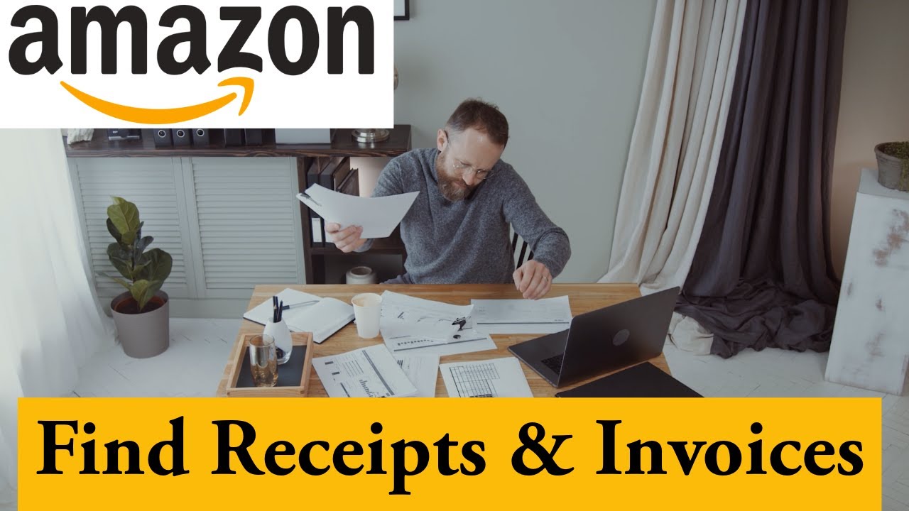 How to Find an Amazon Receipt or Invoice - YouTube