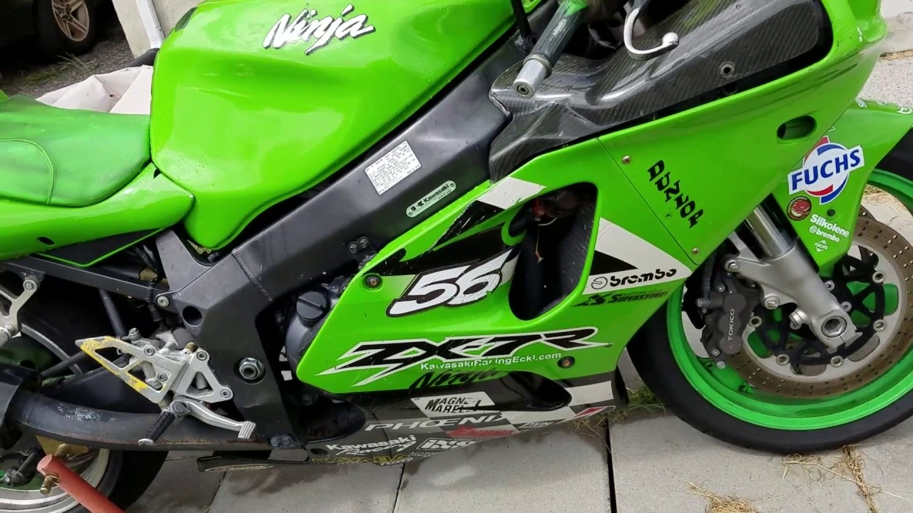 2000 Kawasaki ZX7R Ninja - YouTube