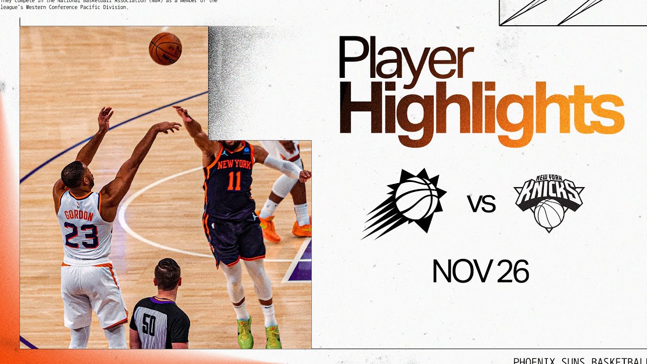 Eric Gordon goes for a season high 25 PTS and 6 threes in the Phoenix ...