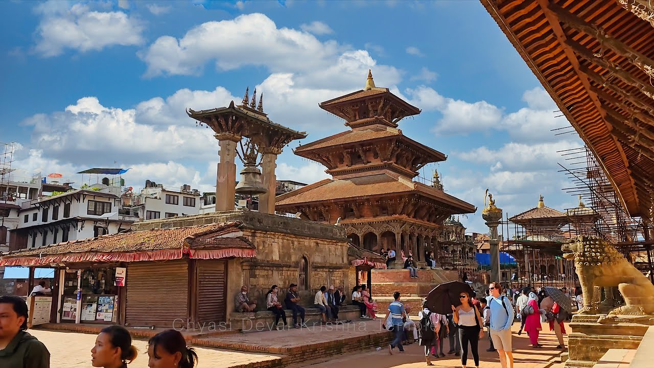 Patan Durbar Square, Nepal 4K - YouTube