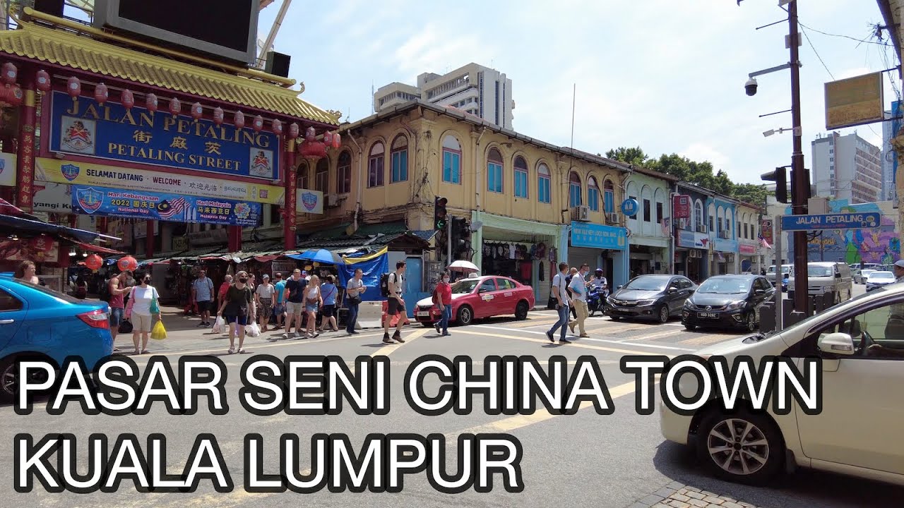 [4K]Walking around Pasar Seni in Kuala Lumpur Malaysia - YouTube