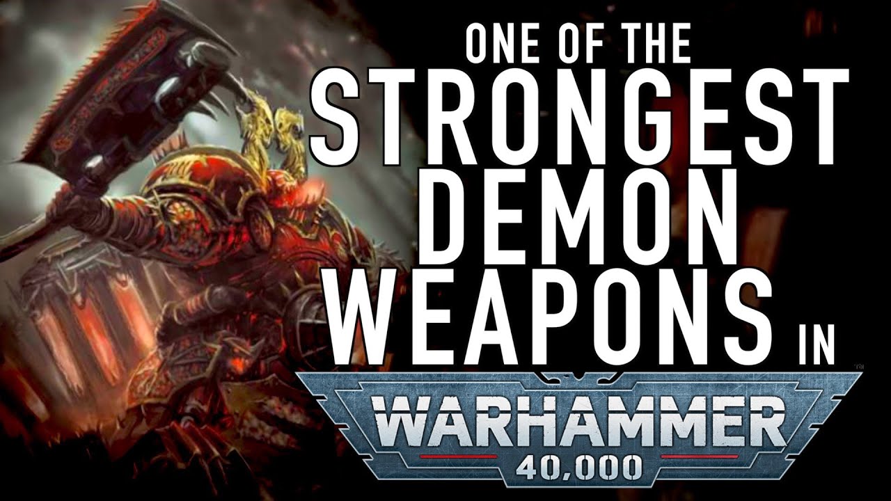 40 Facts and Lore on the Demon Weapon Great Cleaver of Khorne in ...