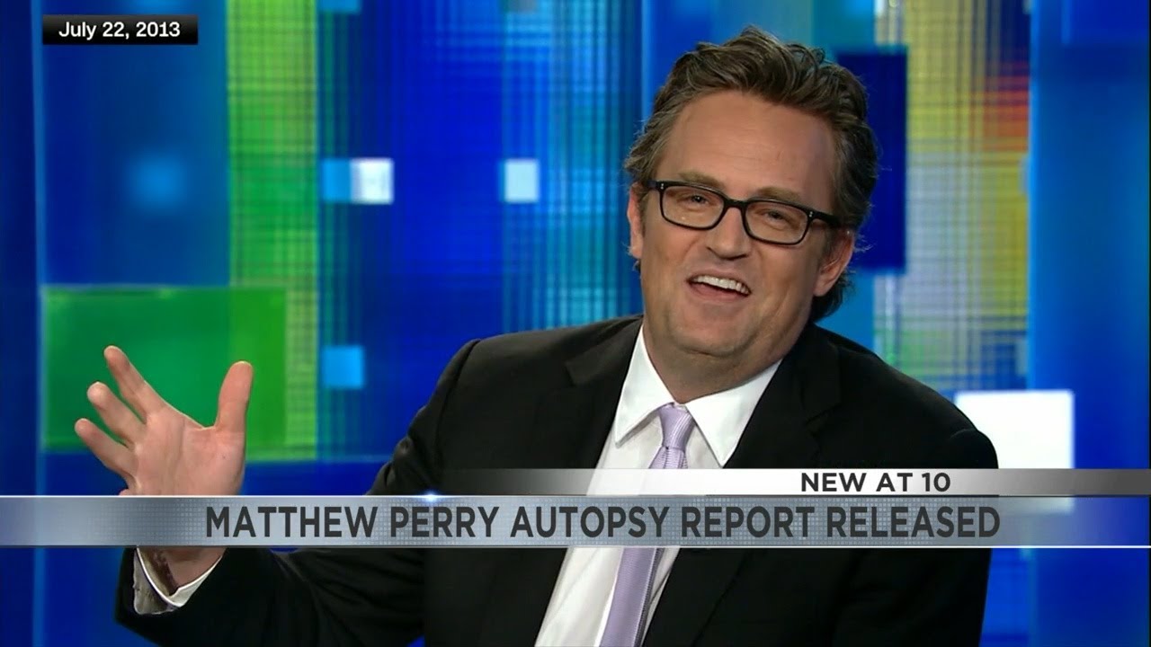 Matthew Perry autopsy report released - YouTube