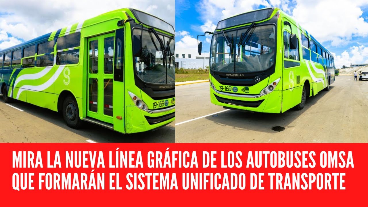 MIRA LA NUEVA LÍNEA GRÁFICA DE LOS AUTOBUSES OMSA QUE FORMARÁN EL ...
