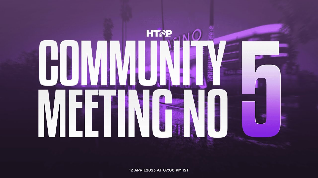 Community Meeting 3.5 🔥 | HTRP LIVE | RAHUL RANA / Gta 5 HTRP / #htrp ...