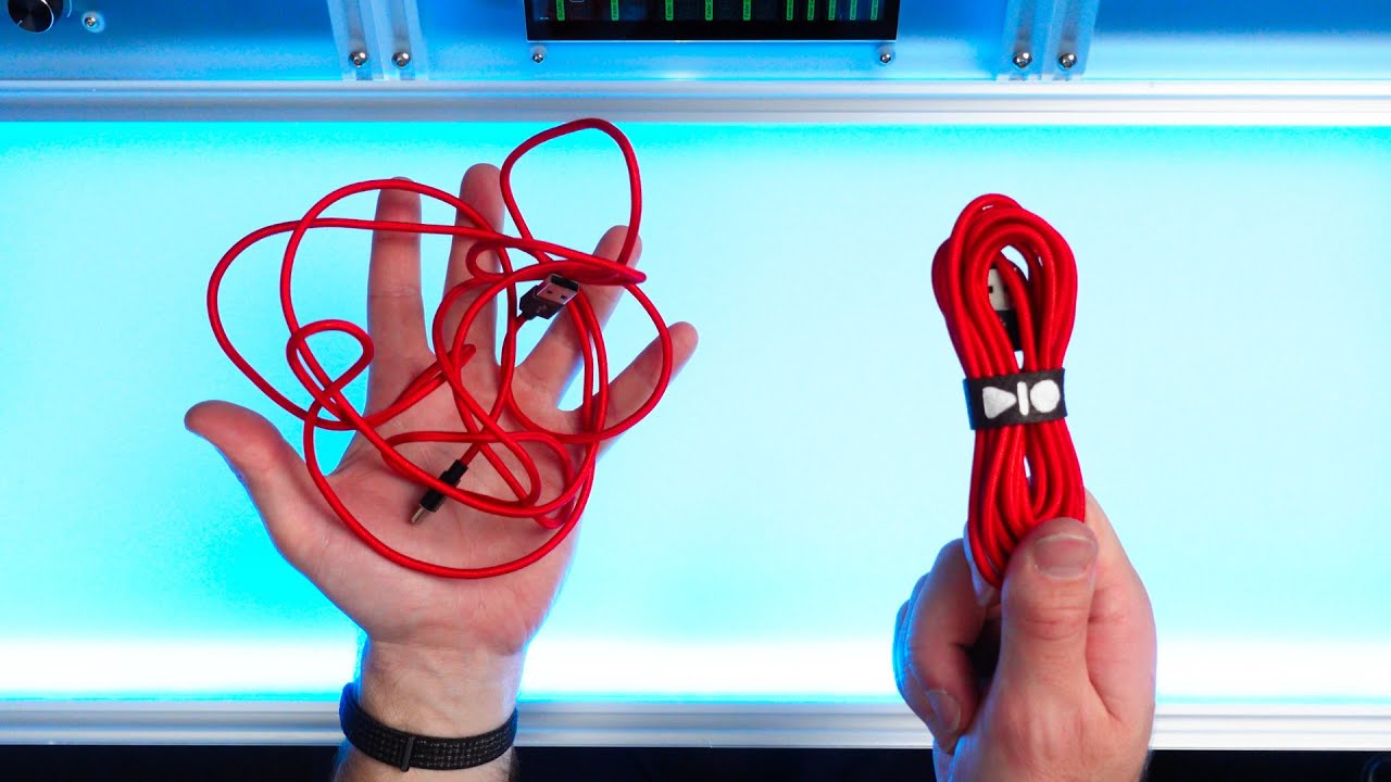 Custom Laser Cut Cable Ties feat. Falcon 2 Pro - YouTube