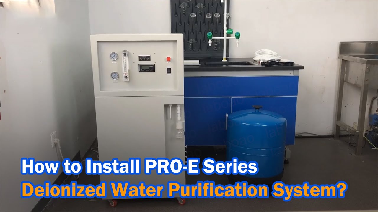 How to Install PRO-E Series Deionized Water Purification System ...