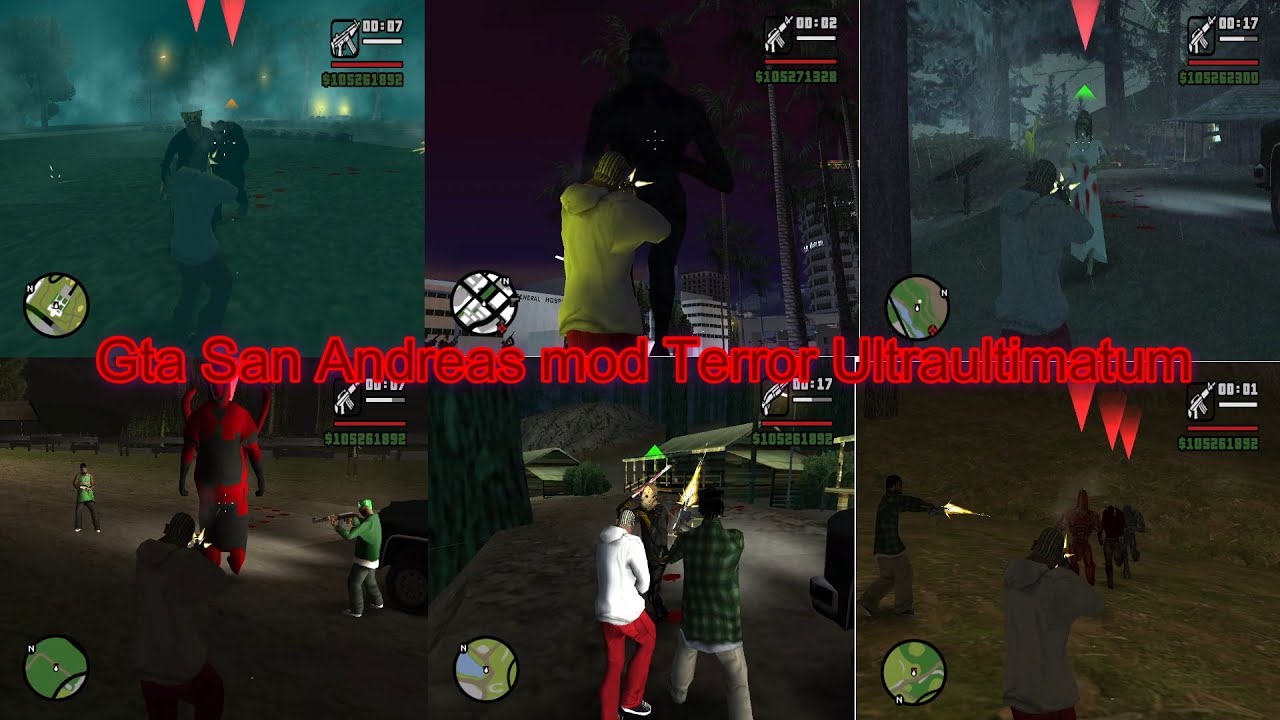 Gta San Andreas Mod Terror Ultraultimatum | Todos los misterios ...