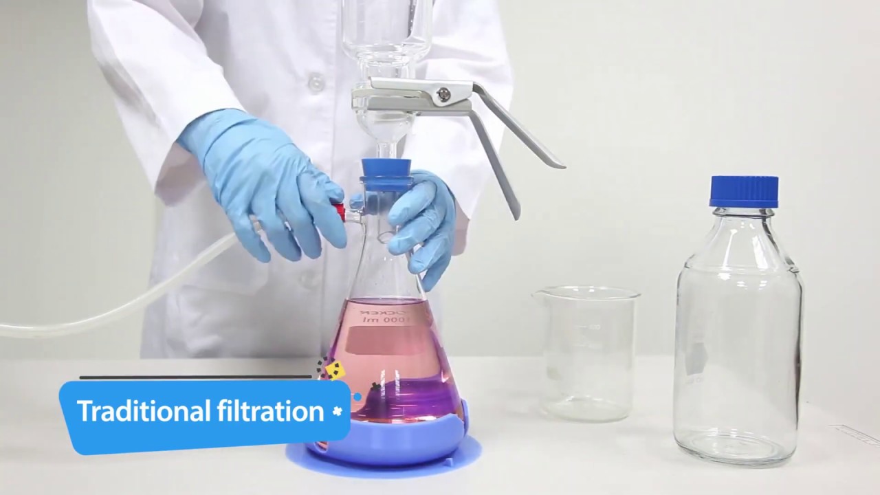 Southern Labware Rocker GL45 Filtration Adapter - YouTube