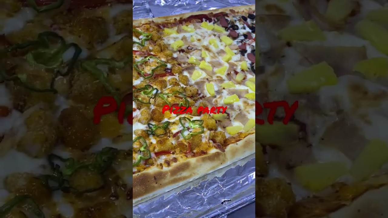 Pizza party Kuwait - YouTube