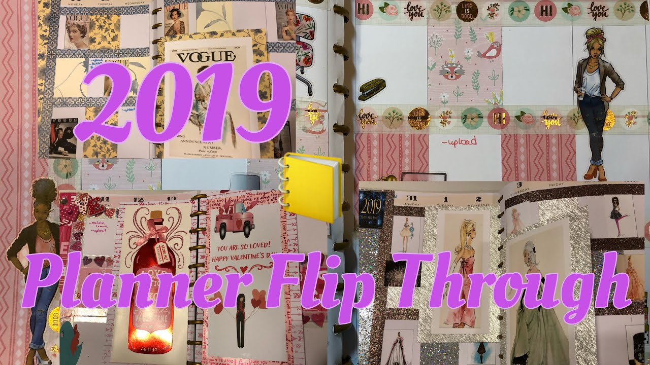 2019 Big Happy Planner Planner Flip Through - YouTube