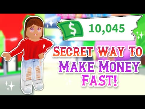 SECRET WAY To Make LOTS OF MONEY FAST! Adopt Me Tips