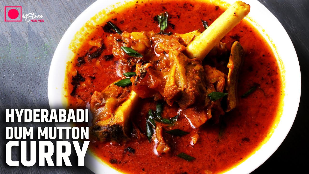 HYDERABADI DUM WALI MUTTON CURRY | DUM KA MUTTON CURRY | DUM MUTTON ...